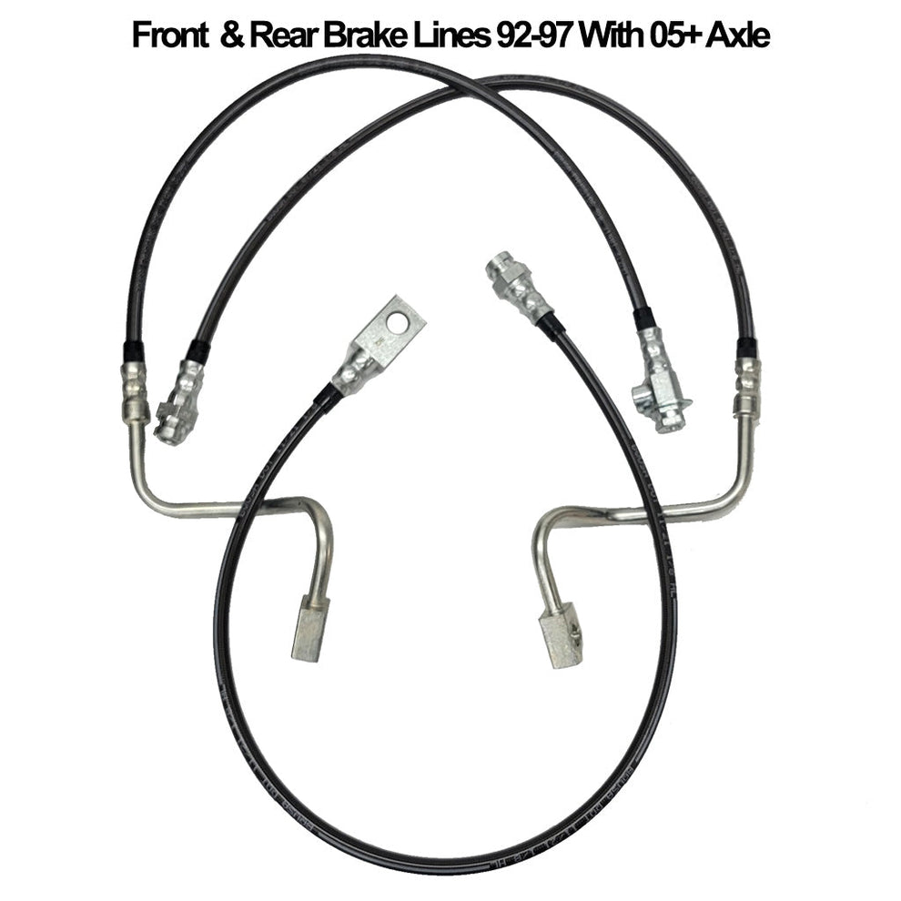 92-97 F-Series 05+ Super Duty Conversion Brake Lines – Sky's Offroad Design