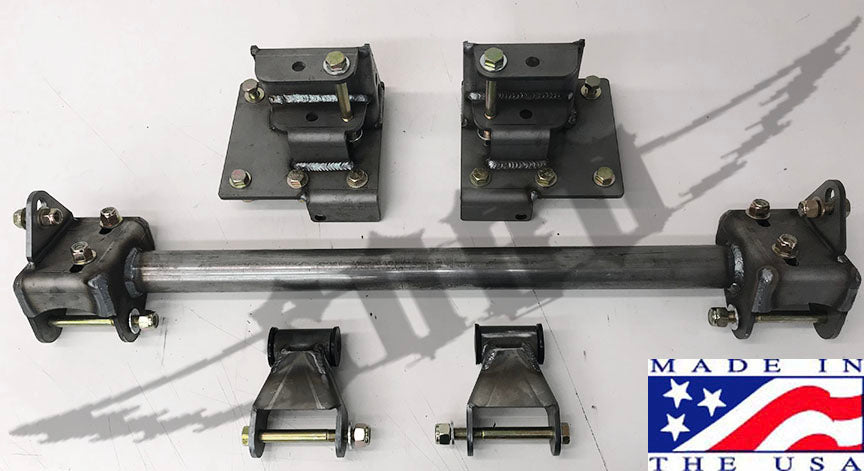 88-97 Chevy/GMC 3" Bolt-On SAS Hanger Kit (31.5" Spring Center) for GM ...